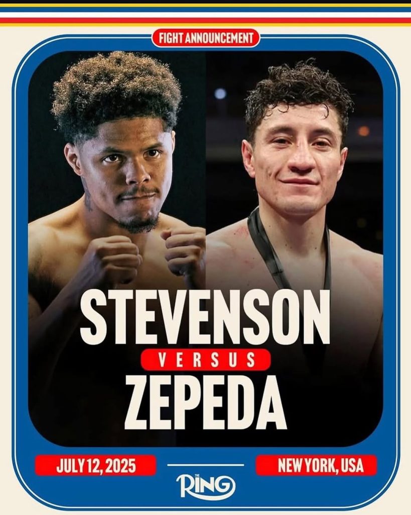 Shakur Stevenson will defend his WBC lightweight title against interim ...
