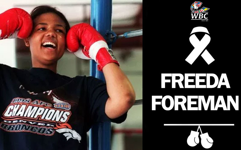 The WBC deeply regrets the death of Freeda Foreman - World Boxing Council