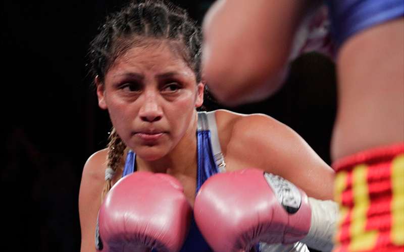 Lourdes Juarez, proud WBC super flyweight champion - World Boxing Council