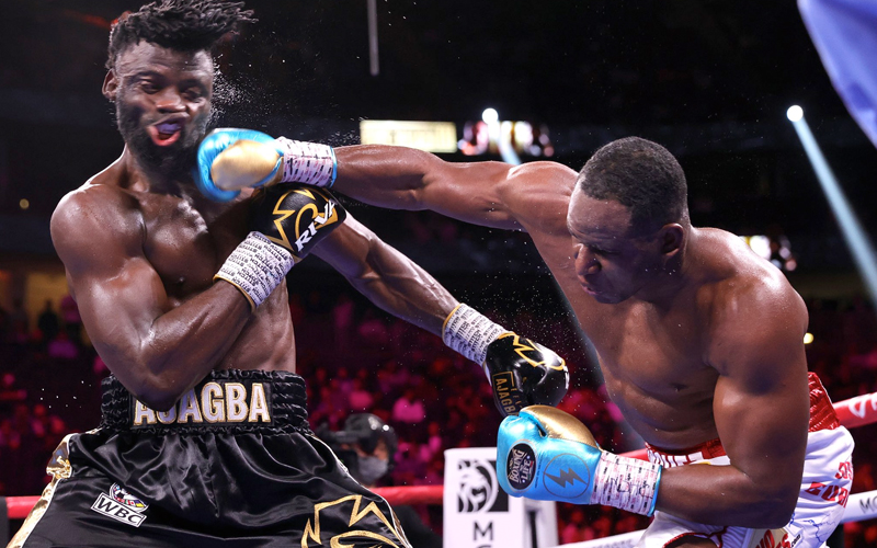 Frank Sanchez defended his WBC Continental Americas heavyweight title ...