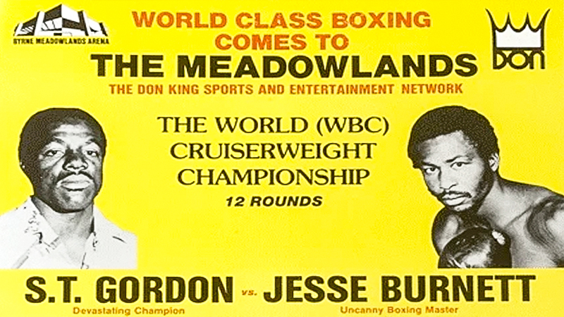 A day like today, S.T Gordon defended his WBC cruiserweight crown ...