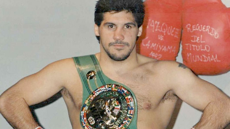 A day like today, Argentinian Marcelo Dominguez defended the WBC ...