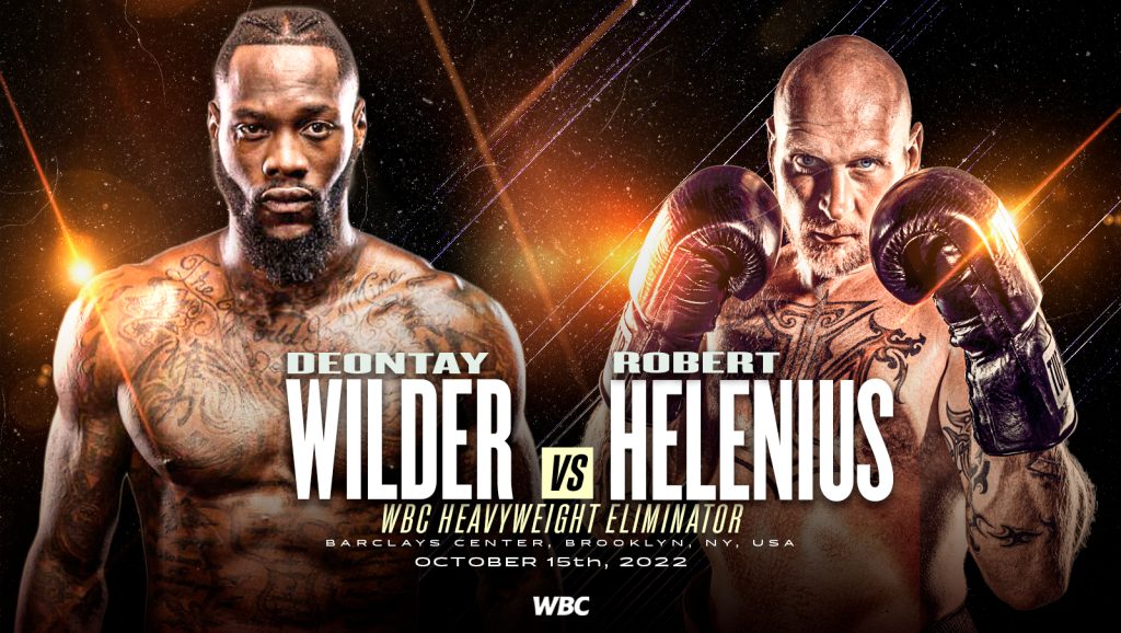 Wilder and Helenius ready to dispute WBC eliminator next Saturday ...