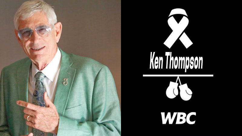 Ken Thompson has died - World Boxing Council