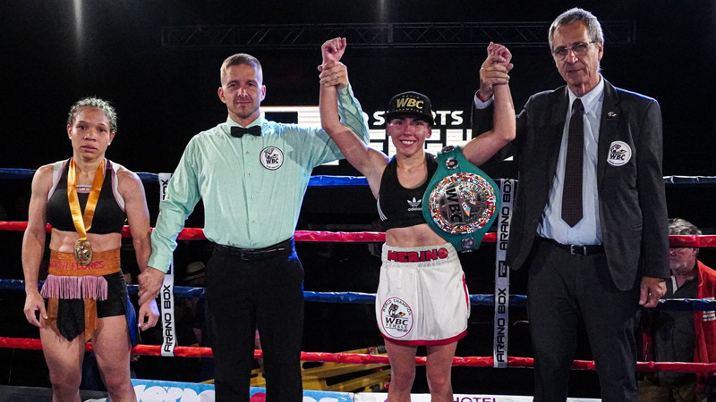 Carla Merino successfully defends WBC Silver title in Argentina - World ...