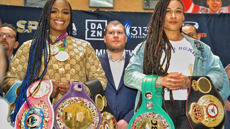 Flinty gaze of arch rivals Shields and Gabriels - World Boxing Council