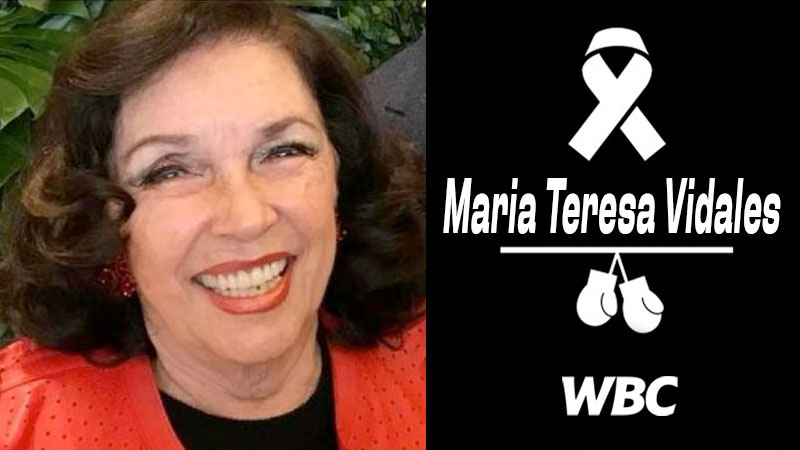 WBC mourns the passing of Maria Teresa Vidales - World Boxing Council