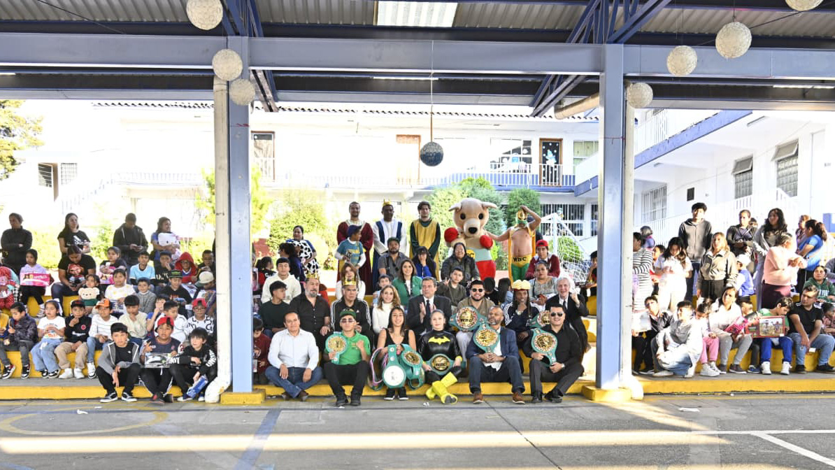 Back to school for the WBC at Tres Reyes - World Boxing Council