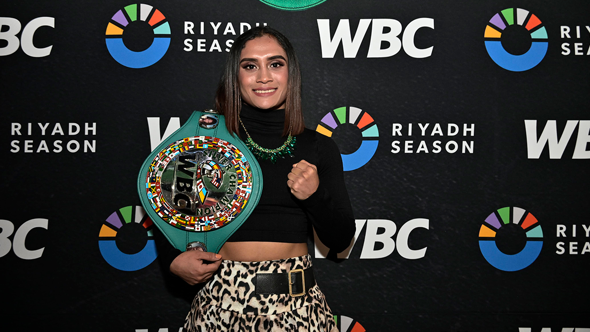 Esneidy Rodríguez so Proud to Belong to the Green and Gold Family of Nations - World Boxing Council