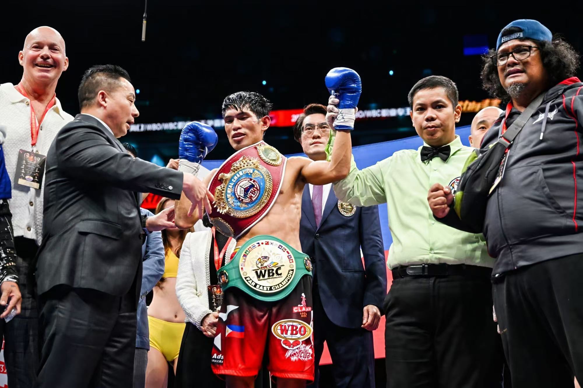 Vencent Lacar Secures WBC Far East Flyweight Belt Over Bin Liu - World ...