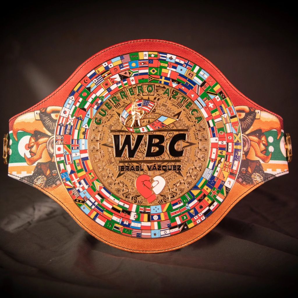 WBC Introduces "Aztec Warrior" Belt: A Tribute to Israel Vazquez ...
