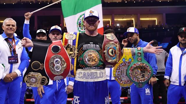 Canelo navigates a difficult route to victory in Riyadh - World Boxing ...