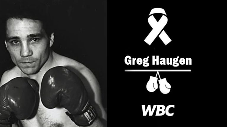 WBC mourns the passing of Greg Haugen - World Boxing Council