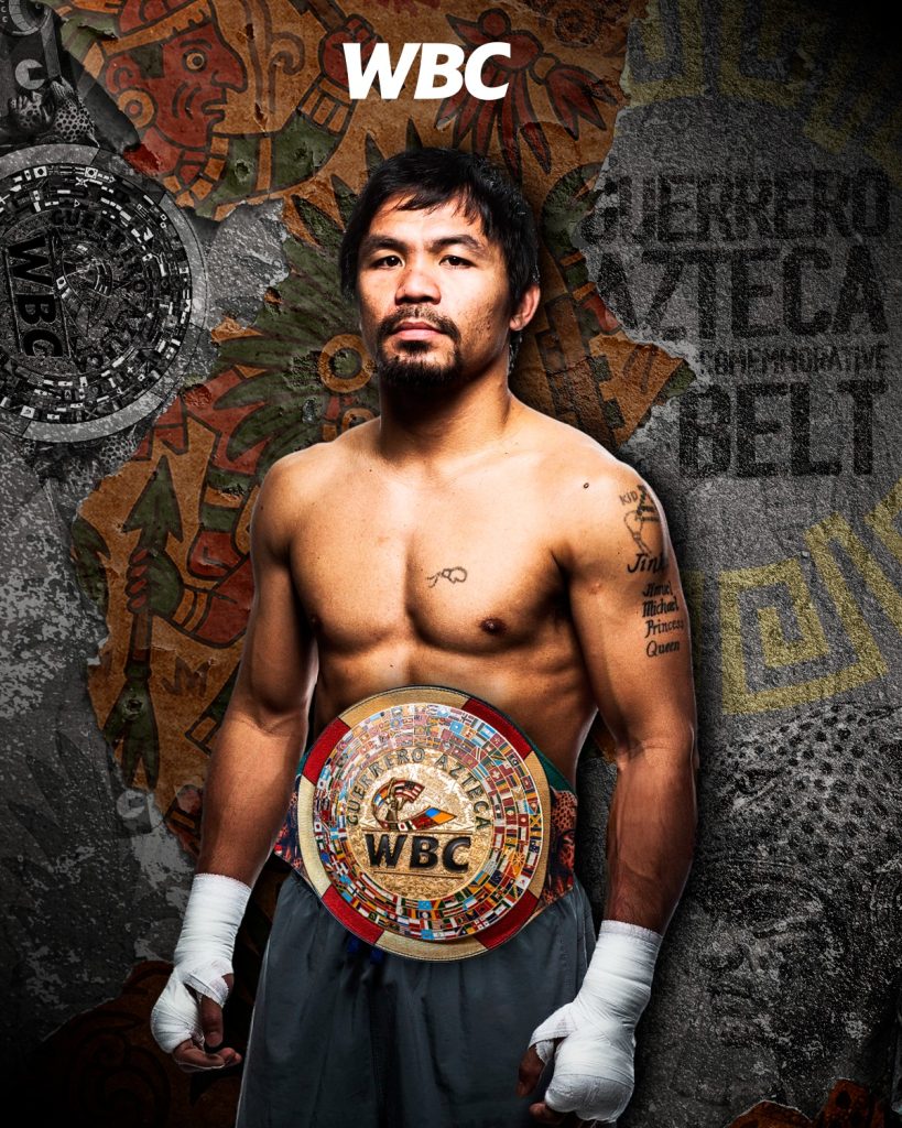The Aztec Warrior WBC Belt - World Boxing Council