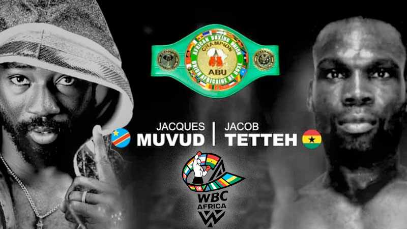 Jacques Tshikubu y Jacob Tetteh por el título superwelter de la ABU ...