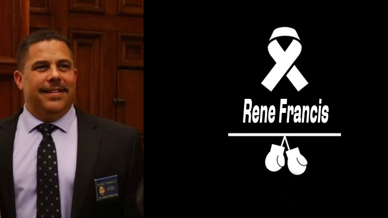 The WBC mourns the passing of Rene Francis - World Boxing Council