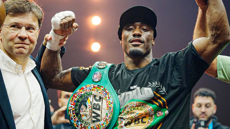 Bakary Samake successful KO defense of WBC Silver crown - World Boxing ...