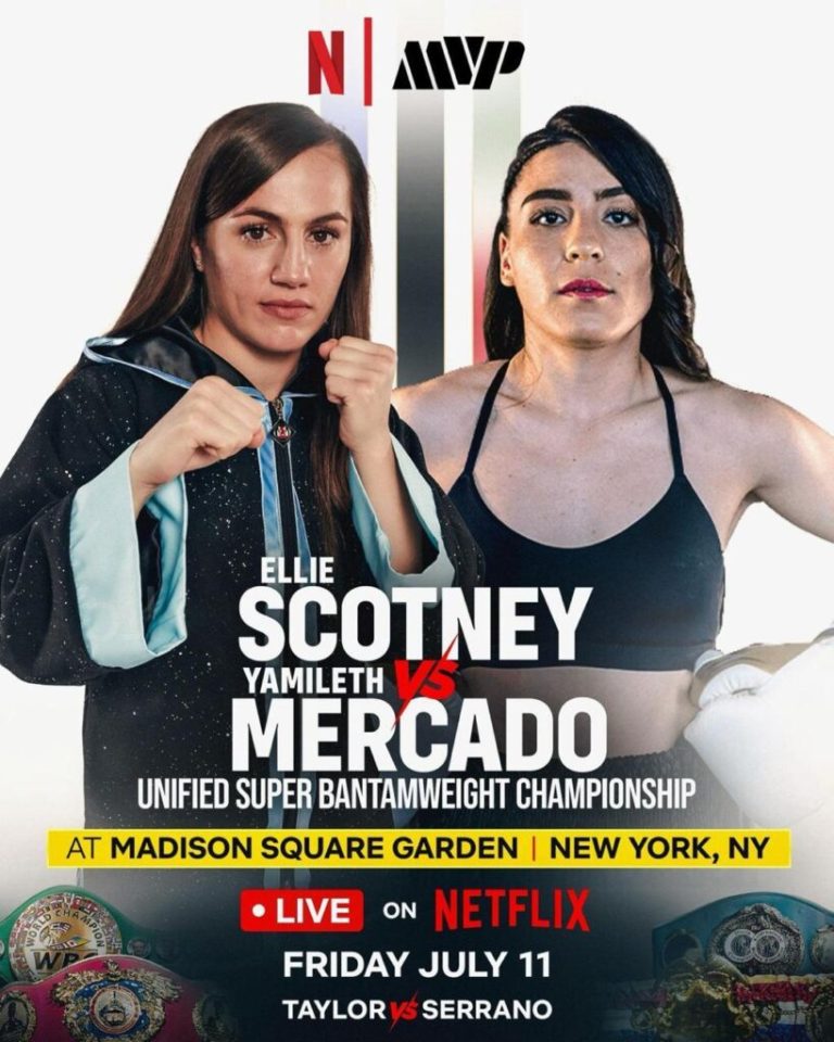 Attractive Unification Fight: Yamileth Mercado vs. Ellie Scotney ...