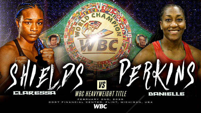 Shields vs Perkins on February 2nd - World Boxing Council
